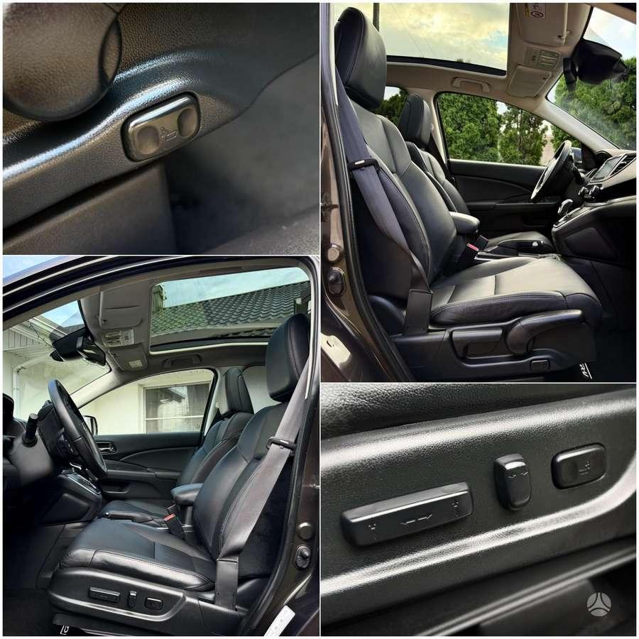 Brown Honda CR-V 2018 in Kaunas, with an engine capacity of 1.60 L and mileage of 199 thousand km for 14800 €, photo 7 on AUTOMOTO.COM.LV