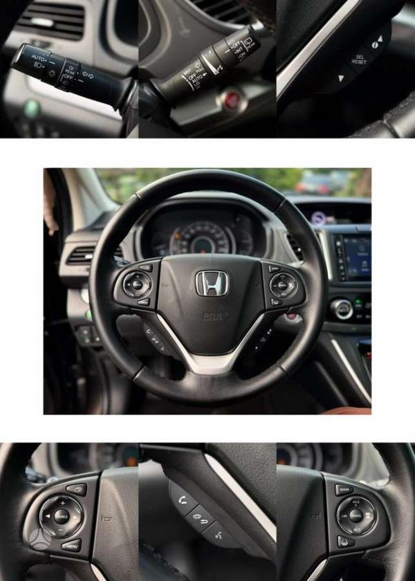 Brown Honda CR-V 2018 in Kaunas, with an engine capacity of 1.60 L and mileage of 199 thousand km for 14800 €, photo 7 on AUTOMOTO.COM.LV