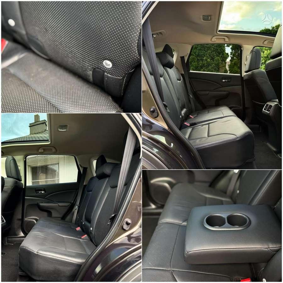 Brown Honda CR-V 2018 in Kaunas, with an engine capacity of 1.60 L and mileage of 199 thousand km for 14800 €, photo 13 on AUTOMOTO.COM.LV