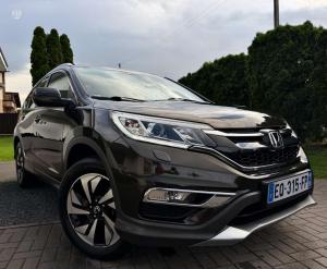 Brown Honda CR-V 2018 in Kaunas, with an engine capacity of 1.60 L and mileage of 199 thousand km for 14800 €, photo 15 on AUTOMOTO.COM.LV