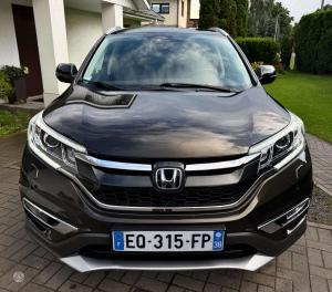 Brown Honda CR-V 2018 in Kaunas, with an engine capacity of 1.60 L and mileage of 199 thousand km for 14800 €, photo 25 on AUTOMOTO.COM.LV