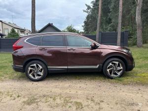 Brown Honda CR-V 2018 in Varena, with an engine capacity of 1.50 L and mileage of 240 thousand km for 17500 €, photo 7 on AUTOMOTO.COM.LV