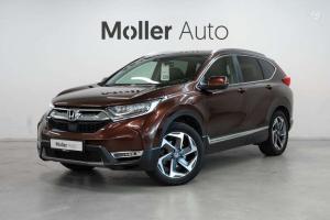 Brown Honda CR-V 2019 in Vilnius, with an engine capacity of 1.50 L and mileage of 120 thousand km for 21500 €, photo  on AUTOMOTO.COM.LV