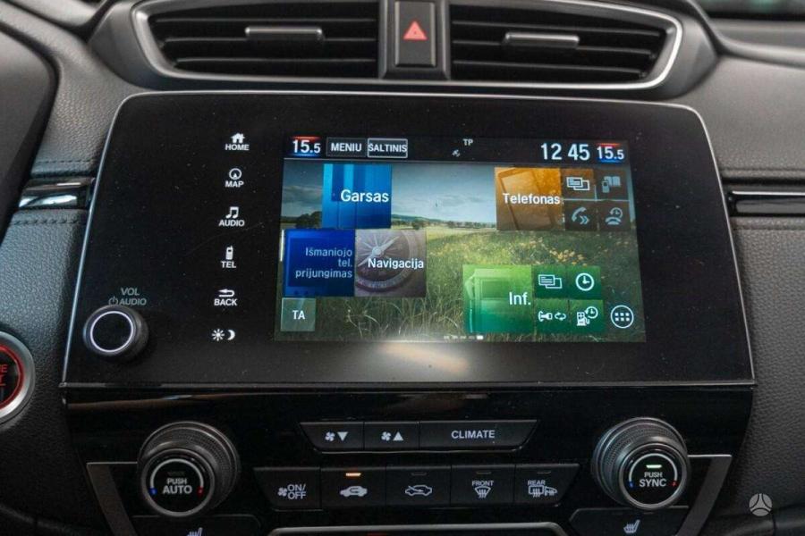 Brown Honda CR-V 2019 in Vilnius, with an engine capacity of 1.50 L and mileage of 120 thousand km for 21500 €, photo 16 on AUTOMOTO.COM.LV