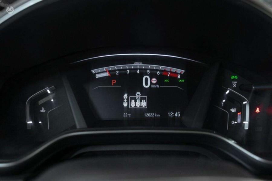 Brown Honda CR-V 2019 in Vilnius, with an engine capacity of 1.50 L and mileage of 120 thousand km for 21150 €, photo 12 on AUTOMOTO.COM.LV