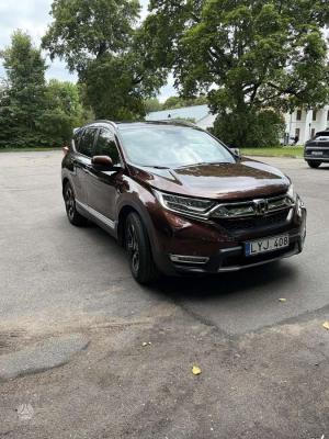Brown Honda CR-V 2020 in Vilnius, with an engine capacity of 1.99 L and mileage of 84 thousand km for 25000 €, photo 1 on AUTOMOTO.COM.LV