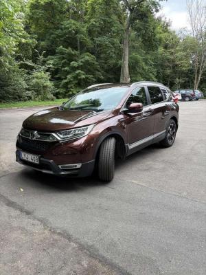 Brown Honda CR-V 2020 in Vilnius, with an engine capacity of 1.99 L and mileage of 84 thousand km for 25000 €, photo 4 on AUTOMOTO.COM.LV