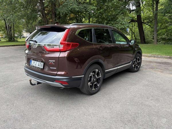Brown Honda CR-V 2020 in Vilnius, with an engine capacity of 1.99 L and mileage of 84 thousand km for 25000 €, photo 6 on AUTOMOTO.COM.LV