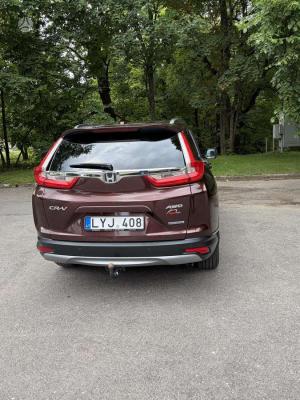 Brown Honda CR-V 2020 in Vilnius, with an engine capacity of 1.99 L and mileage of 84 thousand km for 25000 €, photo 7 on AUTOMOTO.COM.LV