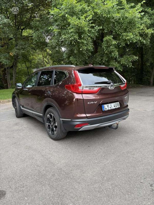 Brown Honda CR-V 2020 in Vilnius, with an engine capacity of 1.99 L and mileage of 84 thousand km for 25000 €, photo 8 on AUTOMOTO.COM.LV
