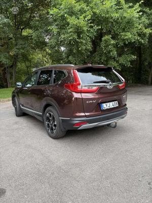 Brown Honda CR-V 2020 in Vilnius, with an engine capacity of 1.99 L and mileage of 84 thousand km for 25000 €, photo 8 on AUTOMOTO.COM.LV