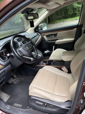 Brown Honda CR-V 2020 in Vilnius, with an engine capacity of 1.99 L and mileage of 84 thousand km for 25000 €, photo 11 on AUTOMOTO.COM.LV