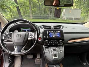 Brown Honda CR-V 2020 in Vilnius, with an engine capacity of 1.99 L and mileage of 84 thousand km for 25000 €, photo 12 on AUTOMOTO.COM.LV