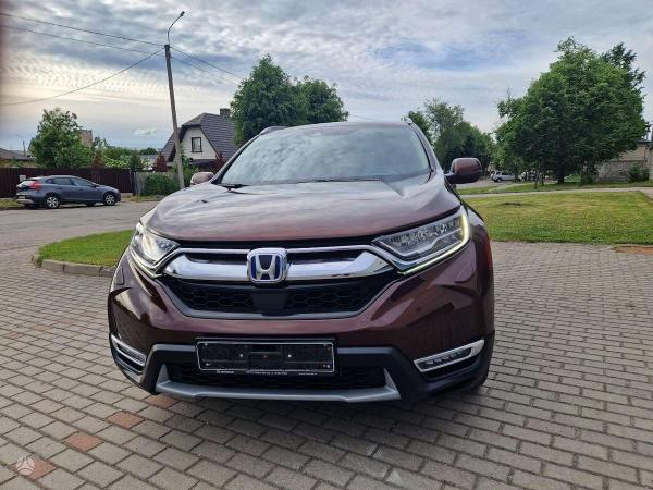Brown Honda CR-V 2021 in Siauliai, with an engine capacity of 1.99 L and mileage of 112 thousand km for 25950 €, photo 6 on AUTOMOTO.COM.LV