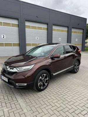 Brown Honda CR-V 2021 in Kretinga, with an engine capacity of 1.99 L and mileage of 137 thousand km for 28800 €, photo  on AUTOMOTO.COM.LV