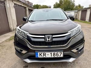Brown Honda CR-V 2017 in Riga, with an engine capacity of 2.00 L and mileage of 192 thousand km for 15900 €, photo  on AUTOMOTO.COM.LV