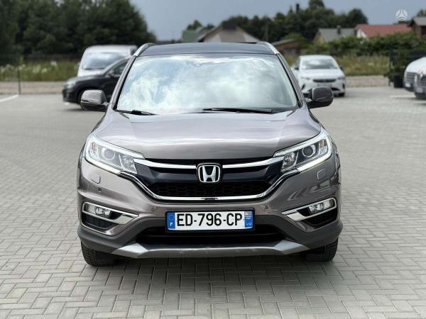 Brūns Honda CR-V 2016 Tauragė, ar dzinēja tilpumu 1.60 L un nobraukumu 260 tūkst. km par 11200 €, foto 2 vietnē AUTOMOTO.COM.LV