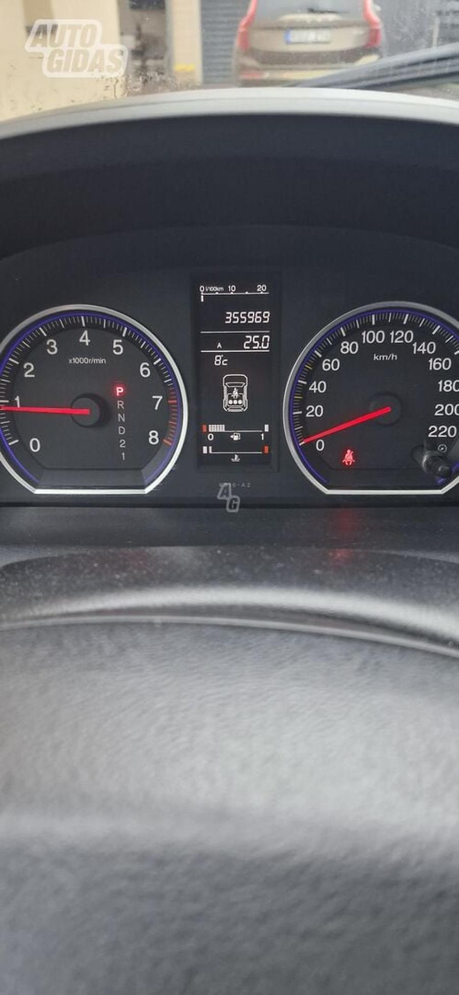 Honda CR-V 2008 in Kretinga, with an engine capacity of 2.00 L and mileage of 356 thousand km for 3590 €, photo 5 on AUTOMOTO.COM.LV