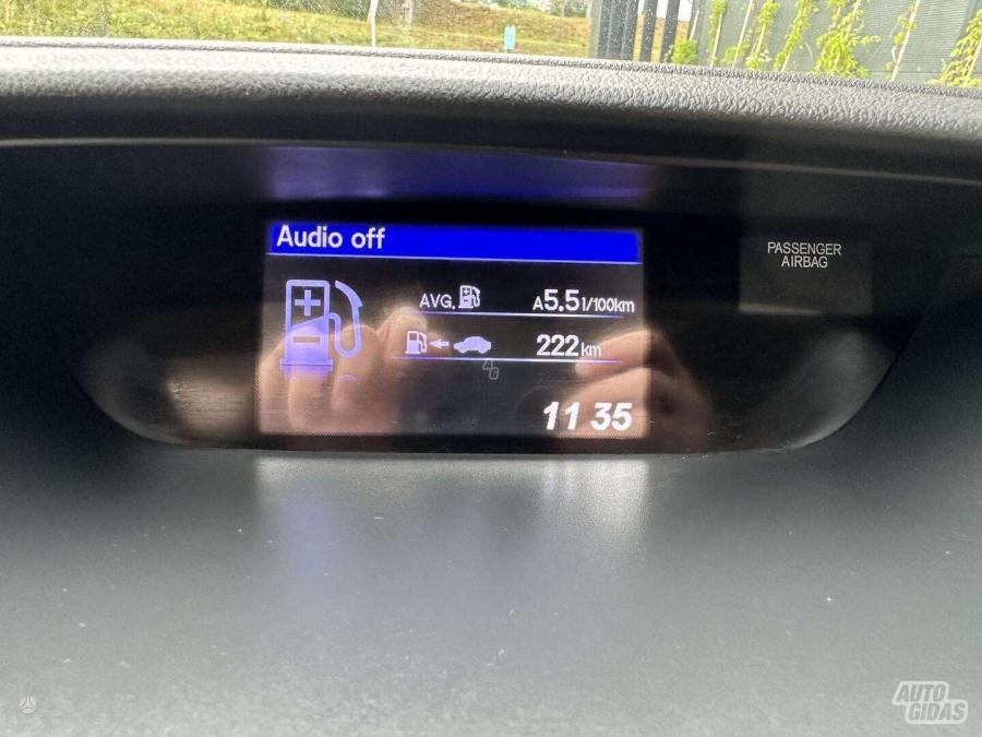 Honda CR-V 2014 in Vilnius, with an engine capacity of 1.60 L and mileage of 193 thousand km for 9850 €, photo 33 on AUTOMOTO.COM.LV