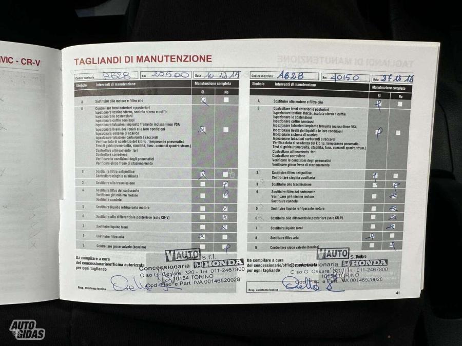 Хонда СРВ 2014 в Вильнюс, объемом двигателя 1.60 л и пробегом 193 тыс. км за 9850 €, фото 36 на AUTOMOTO.COM.LV