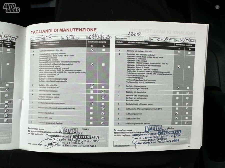Хонда СРВ 2014 в Вильнюс, объемом двигателя 1.60 л и пробегом 193 тыс. км за 9850 €, фото 38 на AUTOMOTO.COM.LV