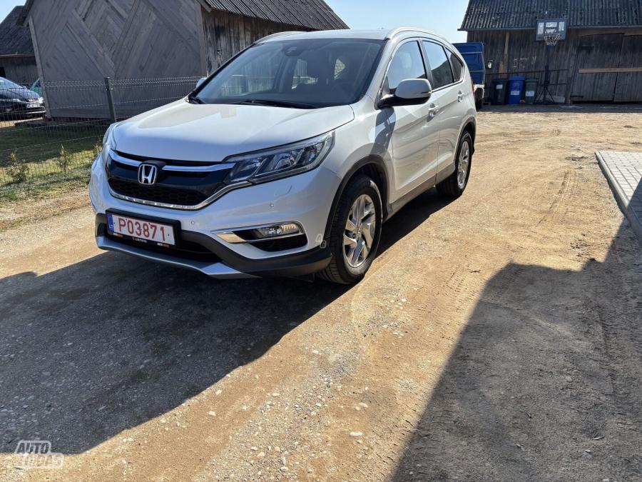 Honda CR-V 2016 Jurbarkas, ar dzinēja tilpumu 1.60 L un nobraukumu 130 tūkst. km par 10850 €, foto 22 vietnē AUTOMOTO.COM.LV