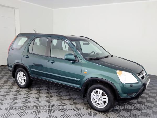 Green Honda CR-V 2003 in Tallinn, with an engine capacity of 2.00 L and mileage of 247 thousand km for 1999 €, photo 1 on AUTOMOTO.COM.LV