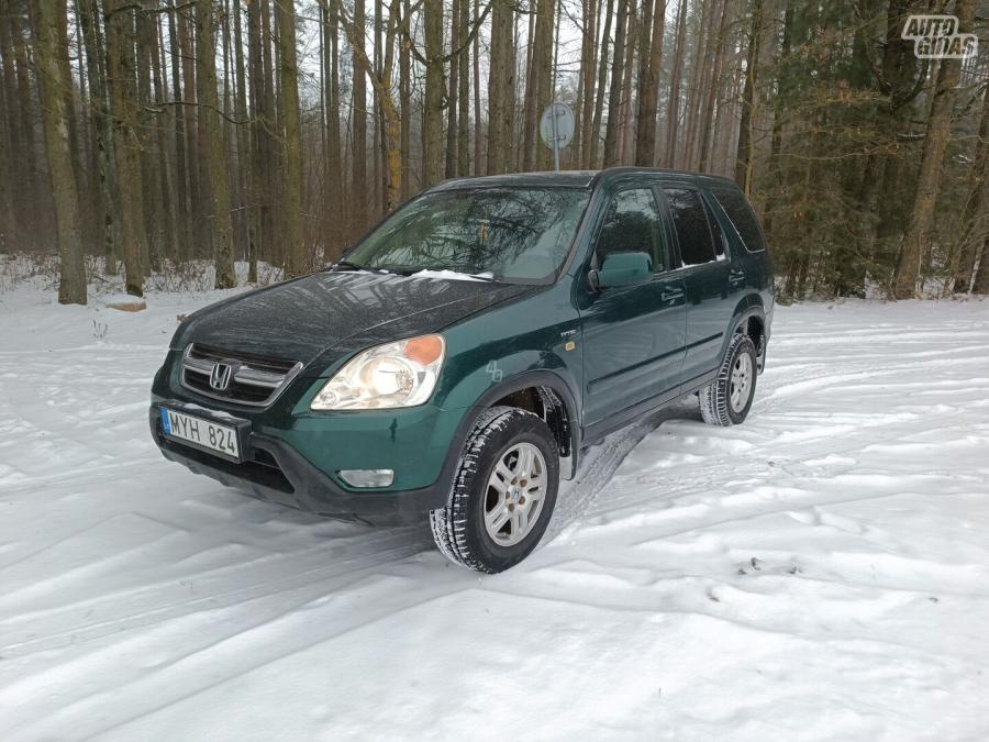 Zaļš Honda CR-V 2004 Akmenė, ar dzinēja tilpumu 2.00 L un nobraukumu 337 tūkst. km par 1700 €, foto 1 vietnē AUTOMOTO.COM.LV