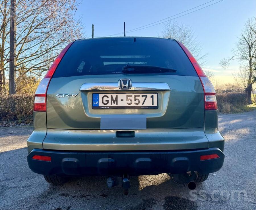 Zaļš Honda CR-V 2007 Rīga, ar dzinēja tilpumu 2.00 L un nobraukumu 256 tūkst. km par 3500 €, foto 7 vietnē AUTOMOTO.COM.LV
