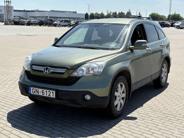 Zaļš Honda CR-V 2008 Marijampole, ar dzinēja tilpumu 2.00 L un nobraukumu 300 tūkst. km par 1800 €, foto 3 vietnē AUTOMOTO.COM.LV