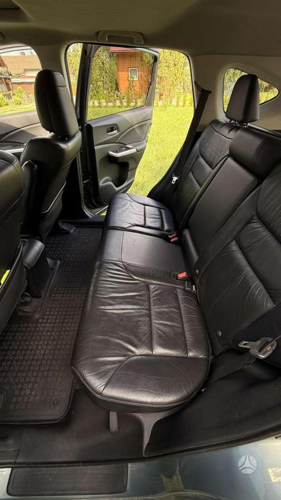 Green Honda CR-V 2012 in Panevezys, with an engine capacity of 2.35 L and mileage of 190 thousand km for 9500 €, photo 12 on AUTOMOTO.COM.LV