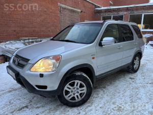 Pelēks Honda CR-V 2002 Bauska, ar dzinēja tilpumu 2.00 L un nobraukumu 339 tūkst. km par 1100 €, foto  vietnē AUTOMOTO.COM.LV