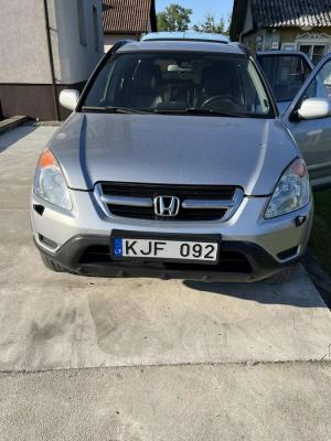 Grey Honda CR-V 2003 in Vilnius, with an engine capacity of 2.00 L and mileage of 164 thousand km for 3500 €, photo 3 on AUTOMOTO.COM.LV