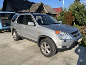 Grey Honda CR-V 2003 in Vilnius, with an engine capacity of 2.00 L and mileage of 164 thousand km for 3500 €, photo 4 on AUTOMOTO.COM.LV