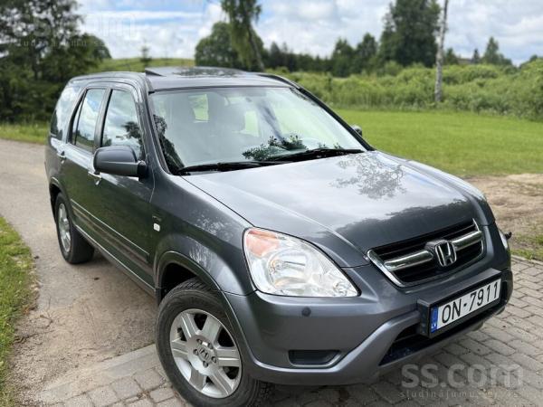 Pelēks Honda CR-V 2004 Cēsis, ar dzinēja tilpumu 2.00 L un nobraukumu 0 tūkst. km par 2200 €, foto 3 vietnē AUTOMOTO.COM.LV