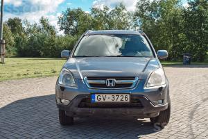 Grey Honda CR-V 2004 in Riga, with an engine capacity of 2.00 L and mileage of 153 thousand km for 2900 €, photo 3 on AUTOMOTO.COM.LV
