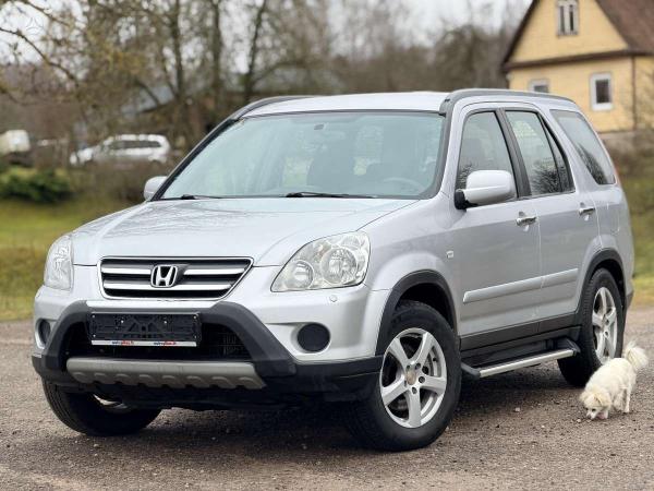 Pelēks Honda CR-V 2005 Utena, ar dzinēja tilpumu 2.20 L un nobraukumu 446 tūkst. km par 2999 €, foto 2 vietnē AUTOMOTO.COM.LV