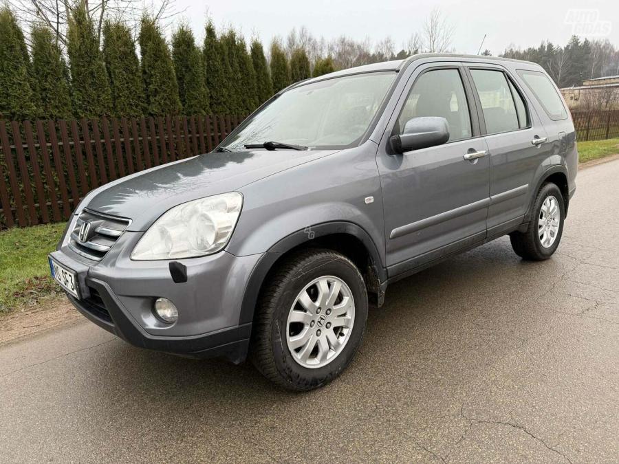 Pelēks Honda CR-V 2005 Mažeikiai, ar dzinēja tilpumu 2.20 L un nobraukumu 275 tūkst. km par 3400 €, foto 17 vietnē AUTOMOTO.COM.LV