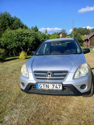 Grey Honda CR-V 2005 in Druskininkai, with an engine capacity of 2.20 L and mileage of 293 thousand km for 3500 €, photo  on AUTOMOTO.COM.LV
