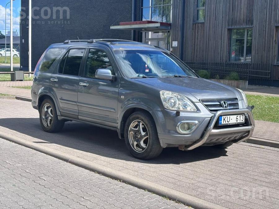 Pelēks Honda CR-V 2005 Tukums, ar dzinēja tilpumu 2.20 L un nobraukumu 415 tūkst. km par 1200 €, foto 1 vietnē AUTOMOTO.COM.LV