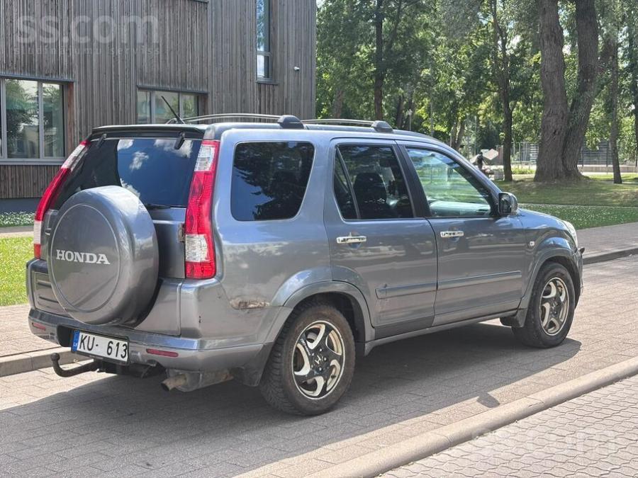 Pelēks Honda CR-V 2005 Tukums, ar dzinēja tilpumu 2.20 L un nobraukumu 415 tūkst. km par 1200 €, foto 4 vietnē AUTOMOTO.COM.LV