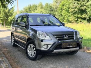 Pelēks Honda CR-V 2005 Utena, ar dzinēja tilpumu 2.00 L un nobraukumu 237 tūkst. km par 3990 €, foto  vietnē AUTOMOTO.COM.LV