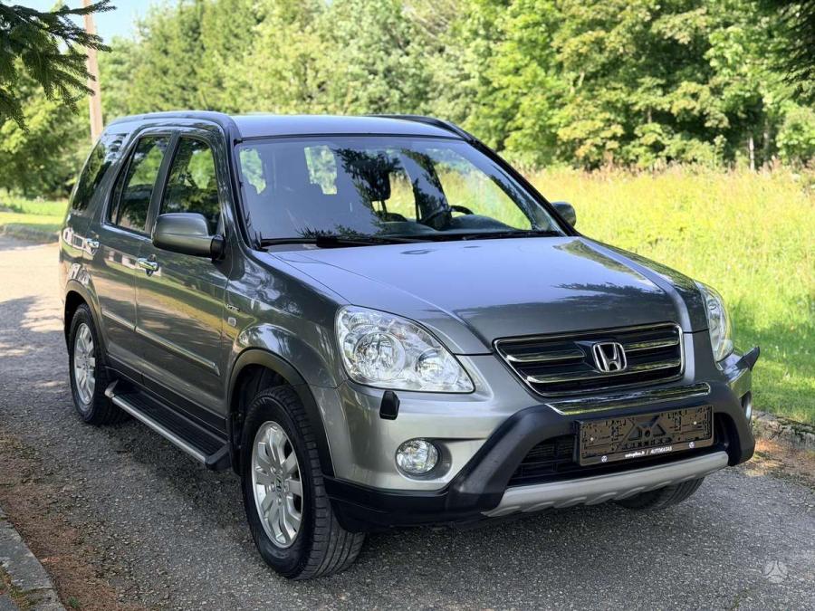 Pelēks Honda CR-V 2005 Utena, ar dzinēja tilpumu 2.00 L un nobraukumu 237 tūkst. km par 3990 €, foto 14 vietnē AUTOMOTO.COM.LV