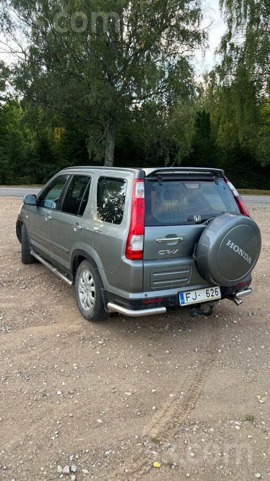 Pelēks Honda CR-V 2005 Gulbene, ar dzinēja tilpumu 2.00 L un nobraukumu 240 tūkst. km par 2450 €, foto 5 vietnē AUTOMOTO.COM.LV