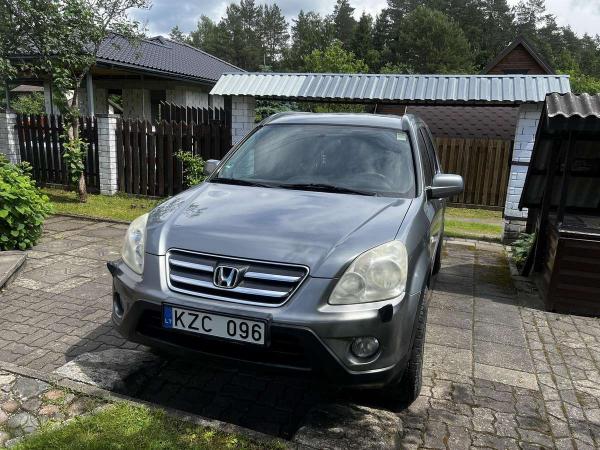 Серый Хонда СРВ 2006 в Вильнюс, объемом двигателя 2.20 л и пробегом 274 тыс. км за 6100 €, фото 1 на AUTOMOTO.COM.LV
