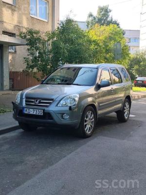 Grey Honda CR-V 2006 in Riga, with an engine capacity of 2.20 L and mileage of 314 thousand km for 3500 €, photo  on AUTOMOTO.COM.LV