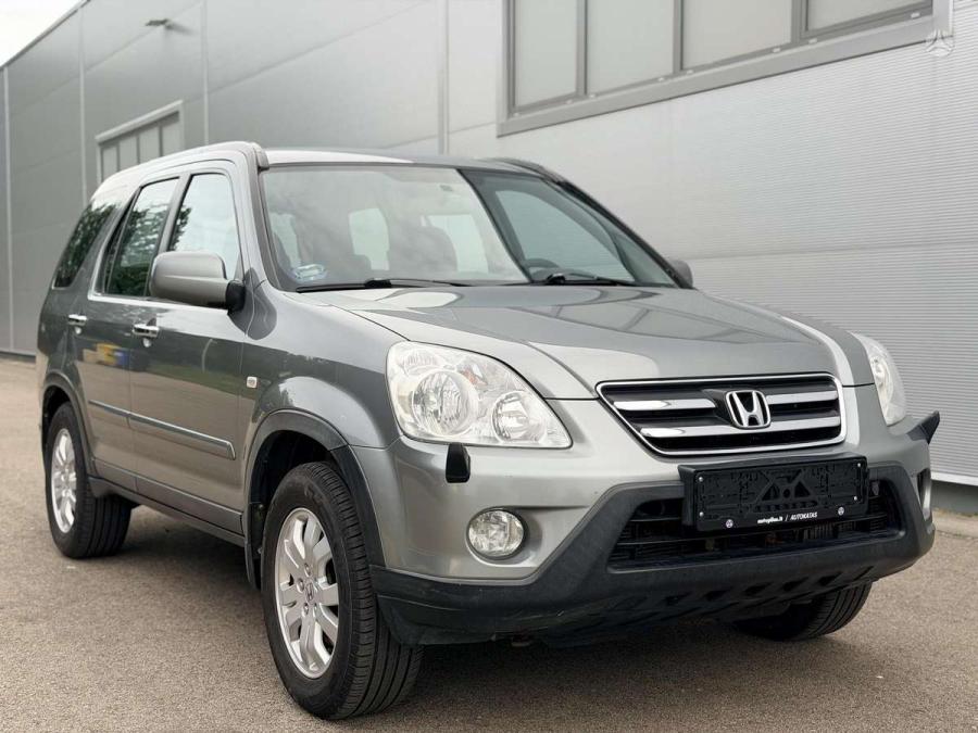 Pelēks Honda CR-V 2006 Utena, ar dzinēja tilpumu 2.20 L un nobraukumu 391 tūkst. km par 3490 €, foto 6 vietnē AUTOMOTO.COM.LV