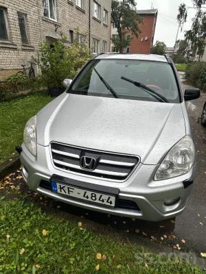 Pelēks Honda CR-V 2006 Dobele, ar dzinēja tilpumu 2.20 L un nobraukumu 416 tūkst. km par 2200 €, foto  vietnē AUTOMOTO.COM.LV