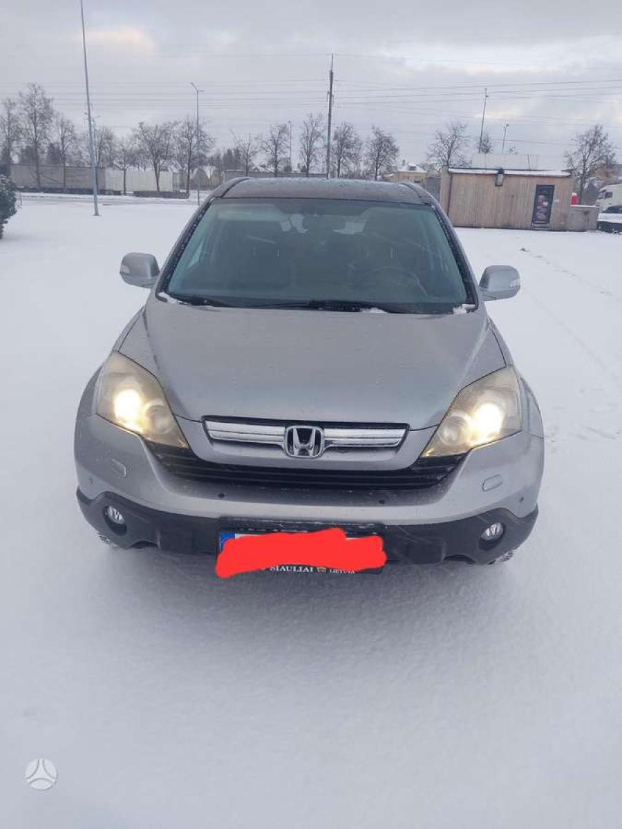 Pelēks Honda CR-V 2007 Šauļi, ar dzinēja tilpumu 2.00 L un nobraukumu 375 tūkst. km par 4000 €, foto 1 vietnē AUTOMOTO.COM.LV