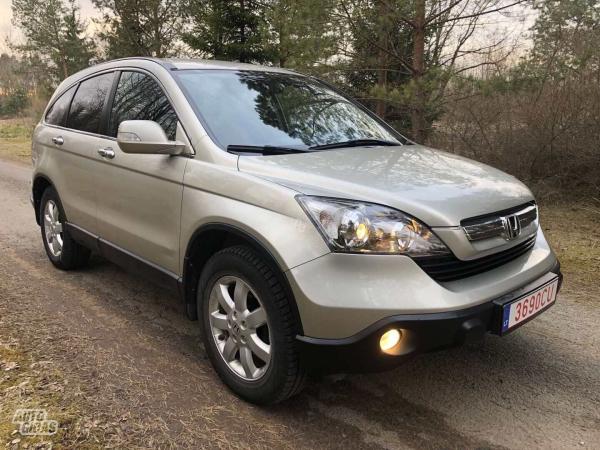 Grey Honda CR-V 2007 in Utena, with an engine capacity of 2.20 L and mileage of 240 thousand km for 4200 €, photo 5 on AUTOMOTO.COM.LV